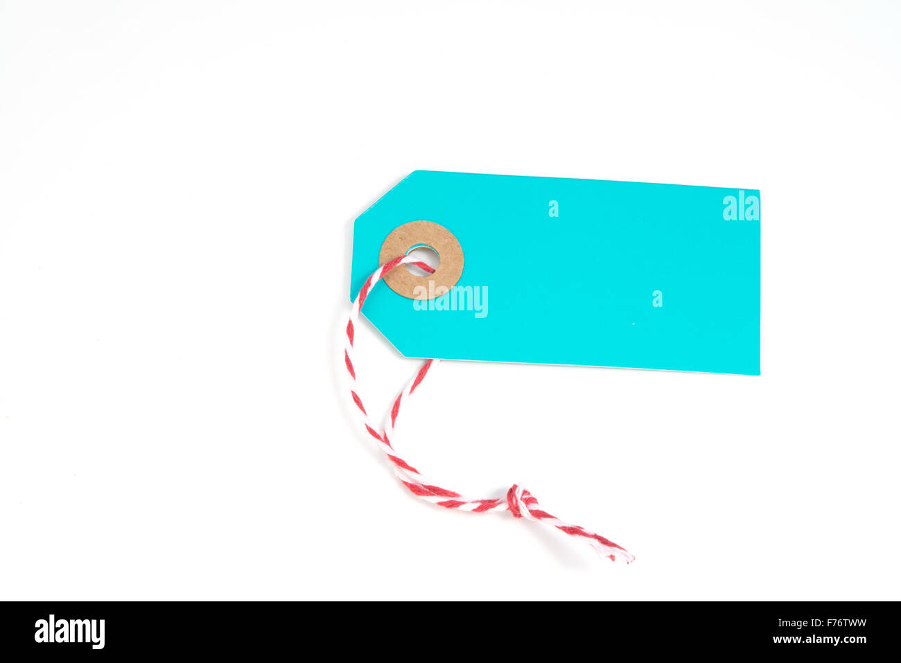 empty tag isolated on white background Stock Photo - Alamy