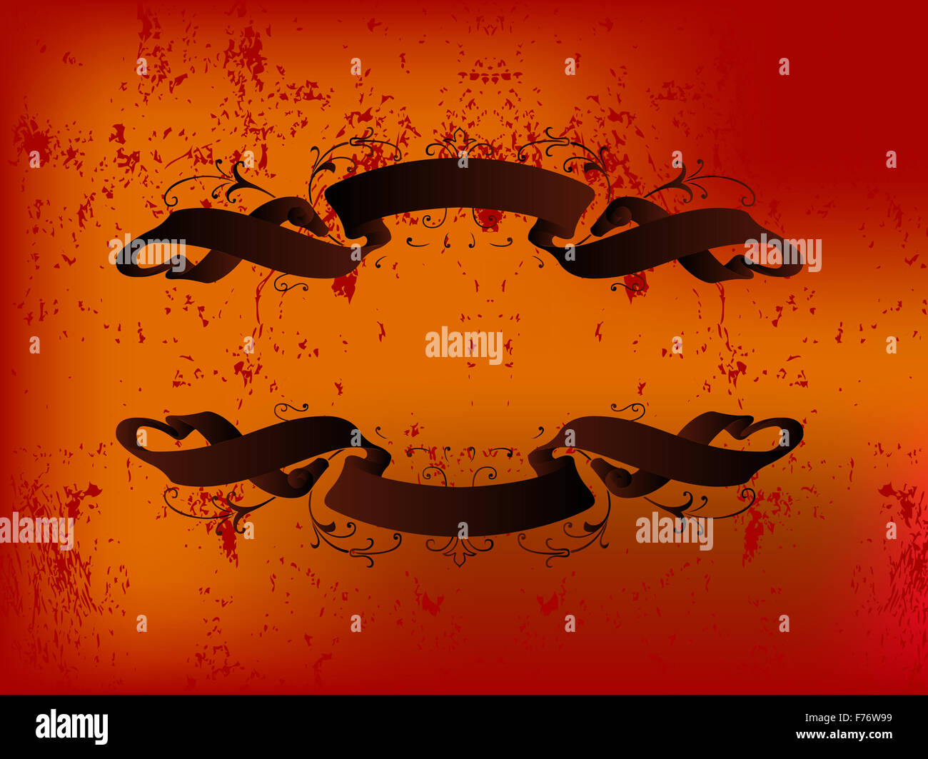 Happy Halloween ribbon Stock Photo - Alamy