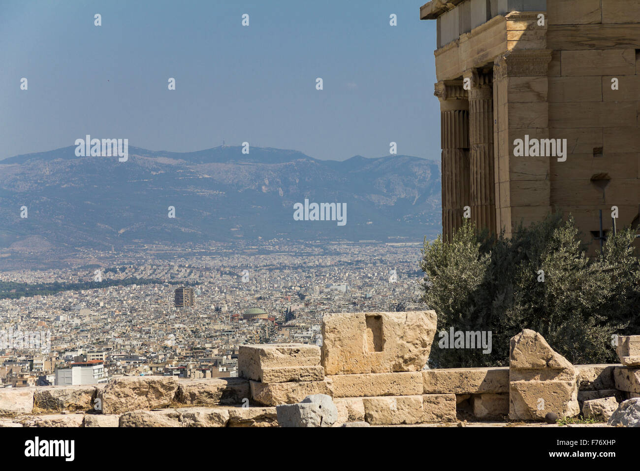 Athens historical centre aerial hi-res stock photography and images - Alamy