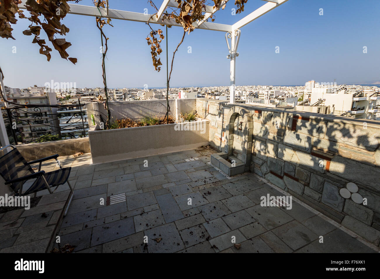 Top view roof balcony hi-res stock photography and images - Alamy