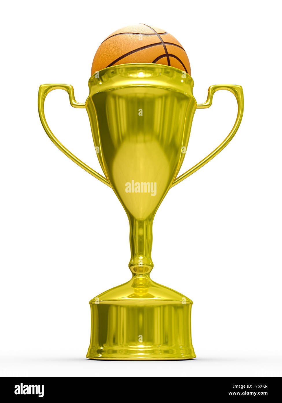 Basketball award cup sport win hi-res stock photography and images - Alamy