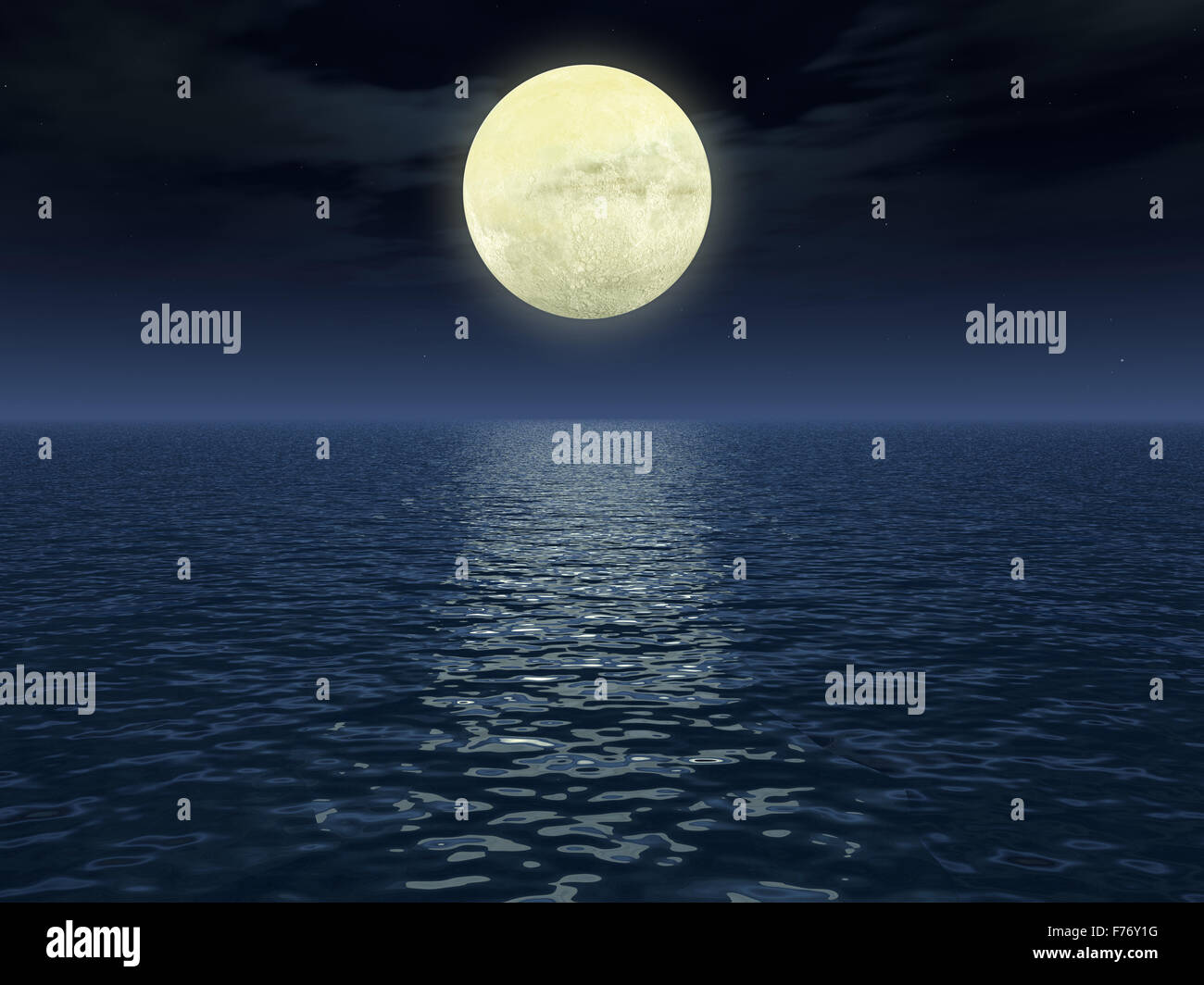 Moons path hi-res stock photography and images - Alamy