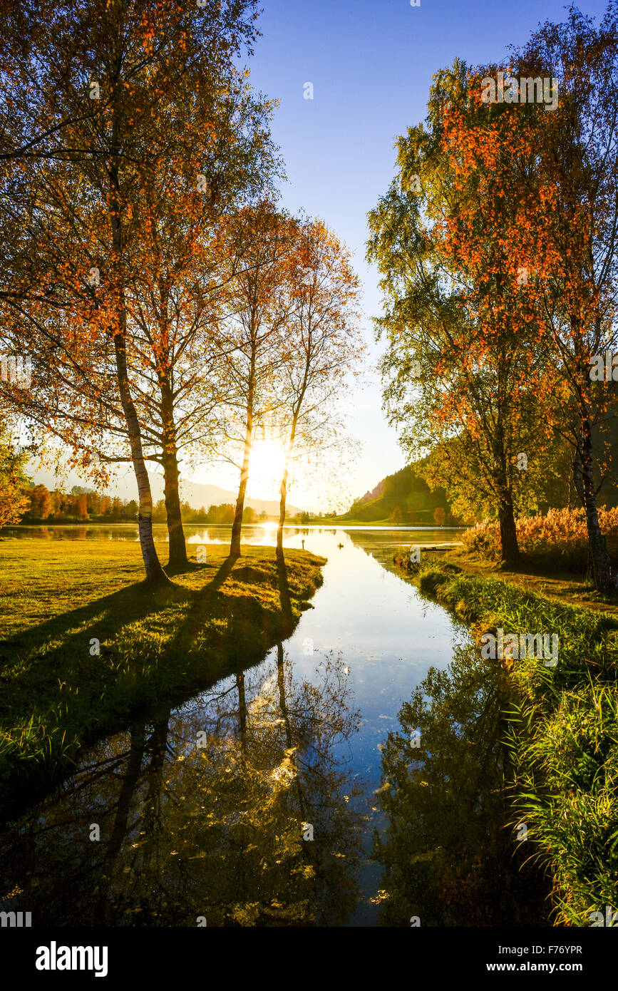 Lake Putterersee, Styria, Austria, Aigen Stock Photo - Alamy