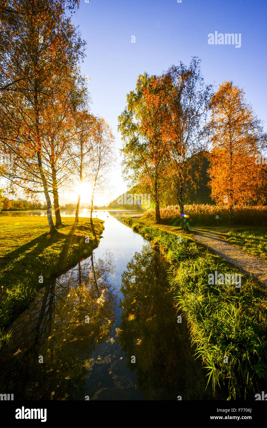 Lake Putterersee, Styria, Austria, Aigen Stock Photo - Alamy
