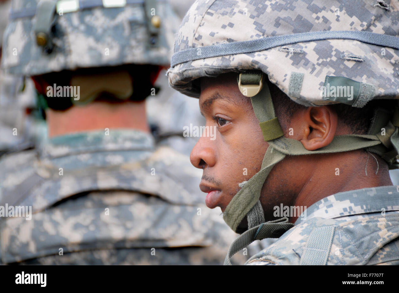 adult Black Army Soldier on Parade in Atlanta after his safe return ...
