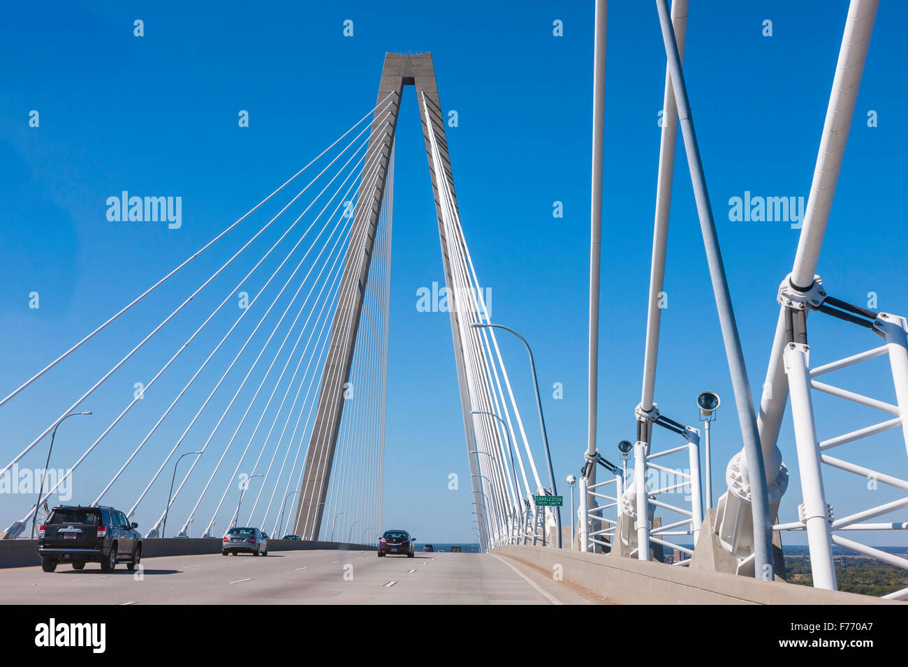 Arthur Ravenel. Jr. Bridge, Charleston, South Carolina Stock Photo - Alamy