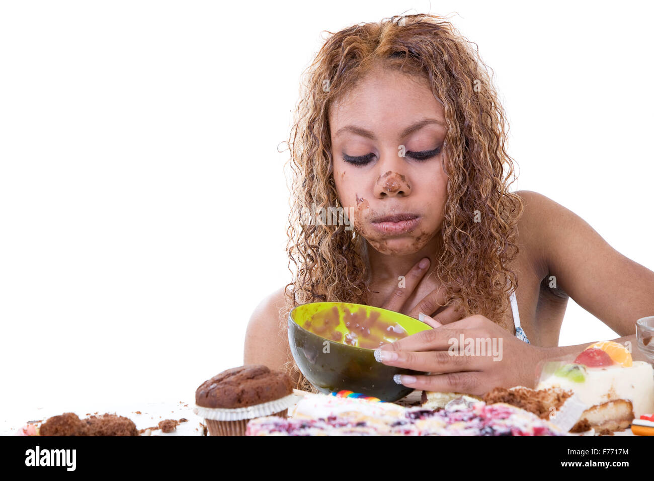 Throwing cake hi-res stock photography and images - Alamy