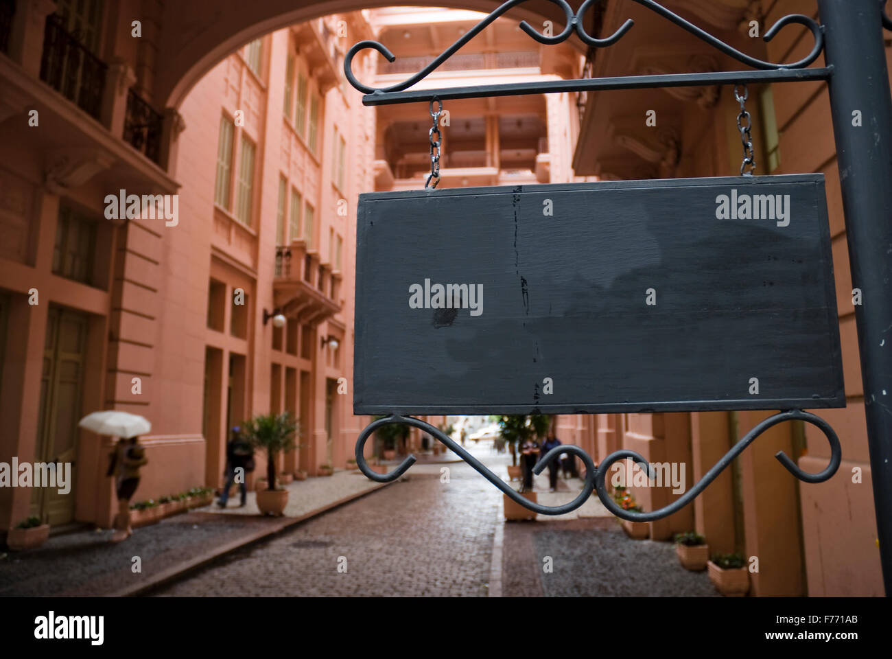 Pink sign board hi-res stock photography and images - Alamy