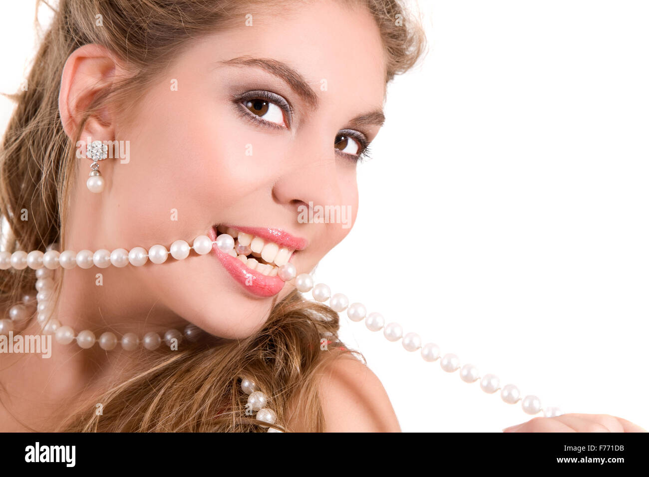 Pearly girl hi-res stock photography and images - Alamy