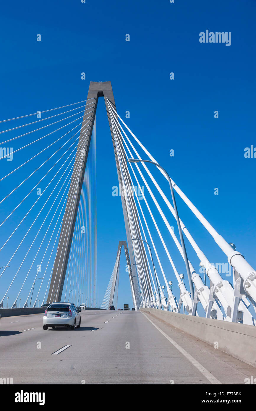 Arthur Ravenel. Jr. Bridge, Charleston, South Carolina Stock Photo - Alamy
