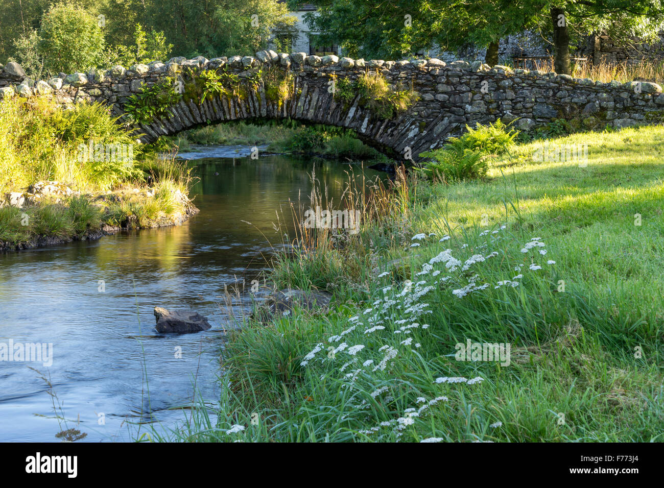Watendlath bridge cumbria england hi-res stock photography and images ...