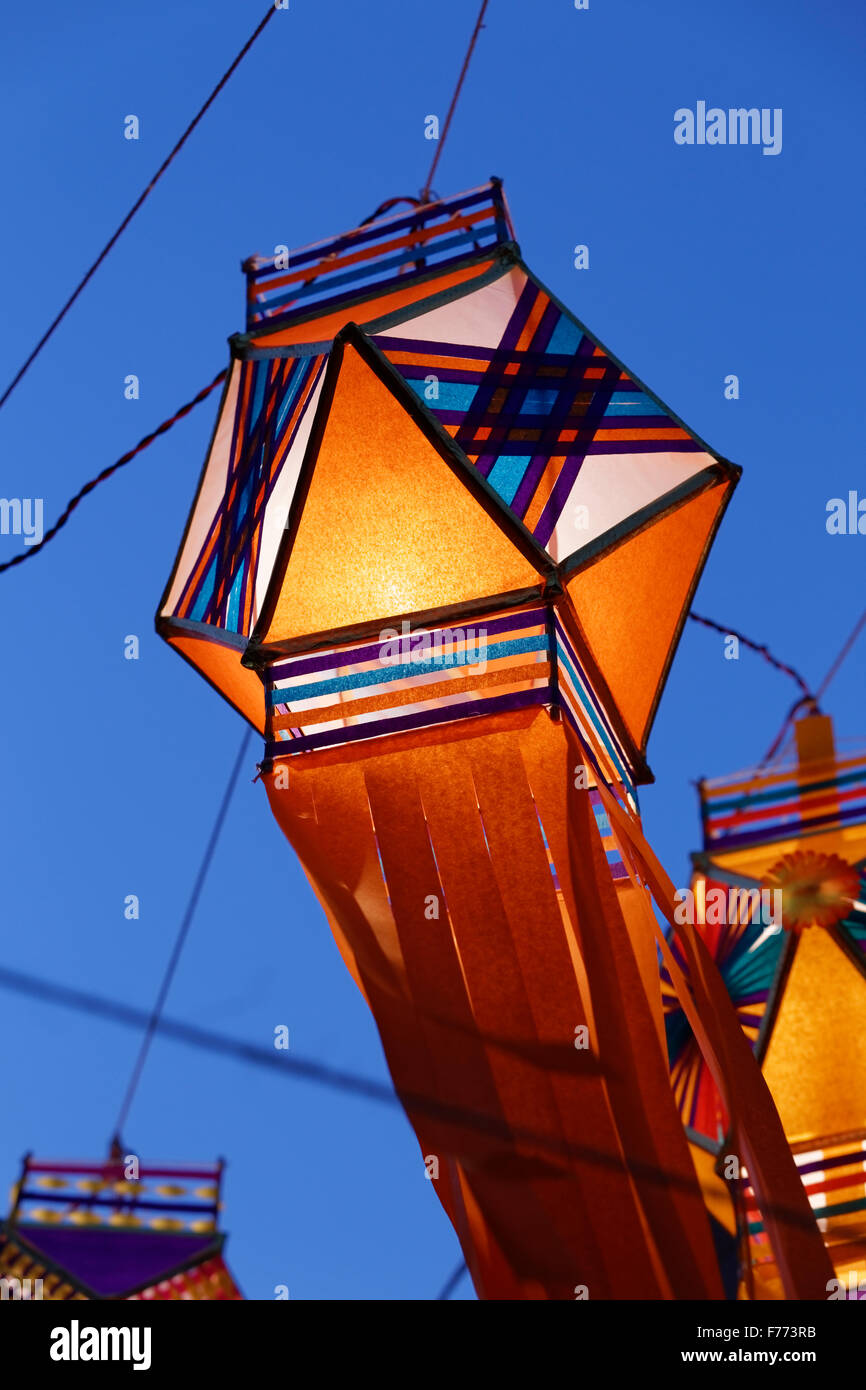 Traditional lanterns on the occasion of Diwali festival in Mumbai ...