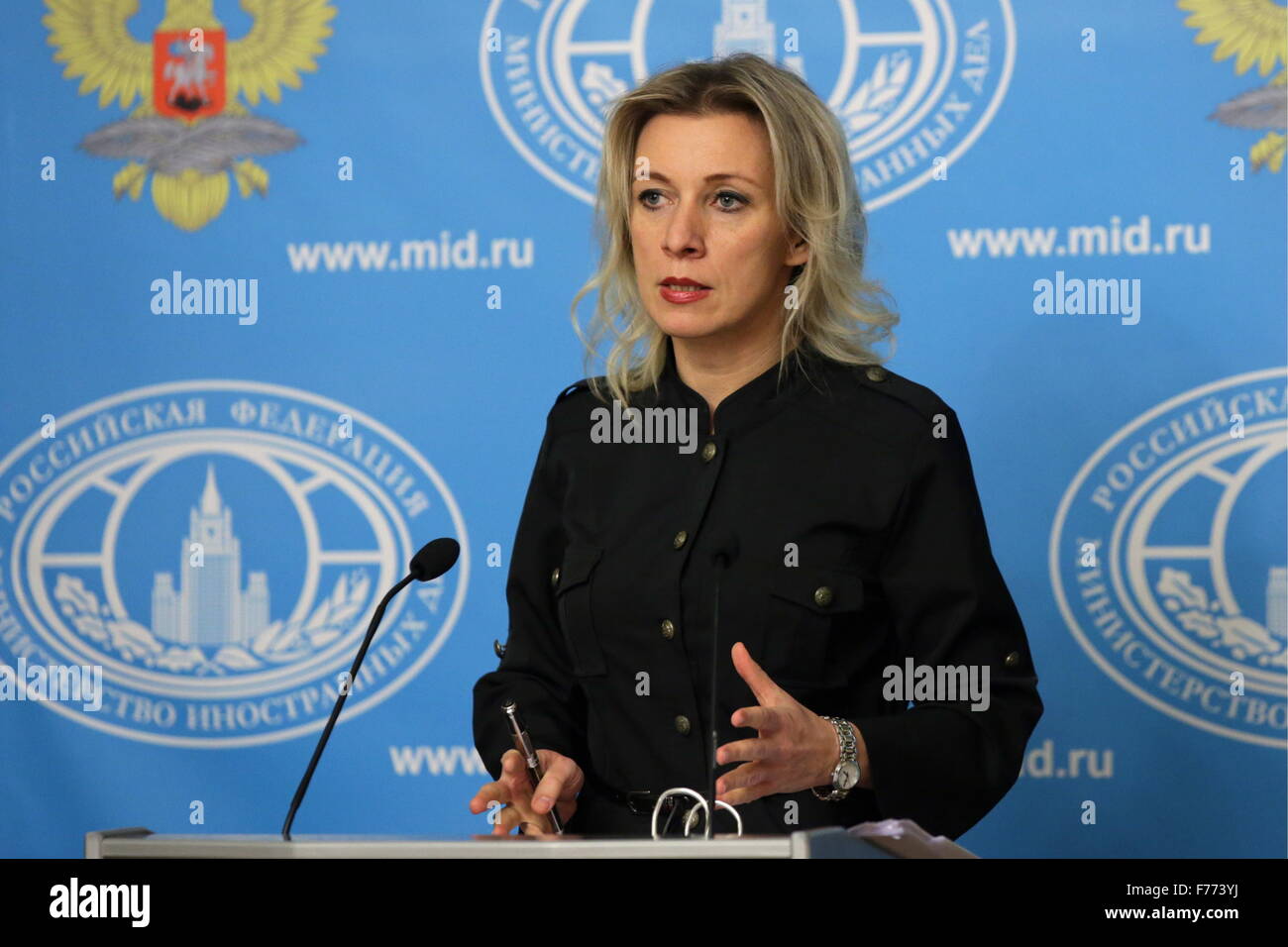Maria Zakharova High Resolution Stock Photography and Images - Alamy