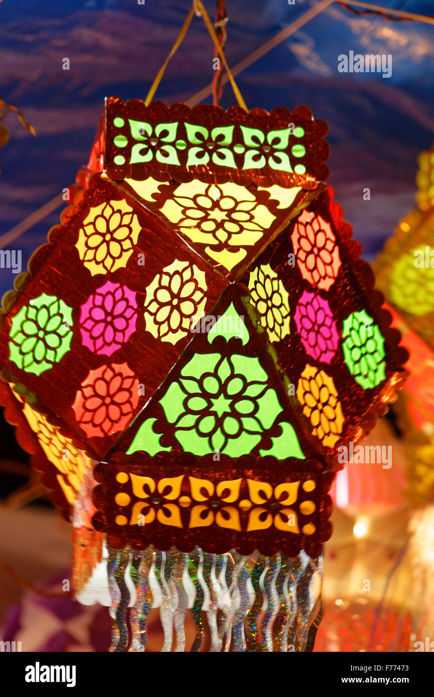 Traditional lanterns on the occasion of Diwali festival in Mumbai ...