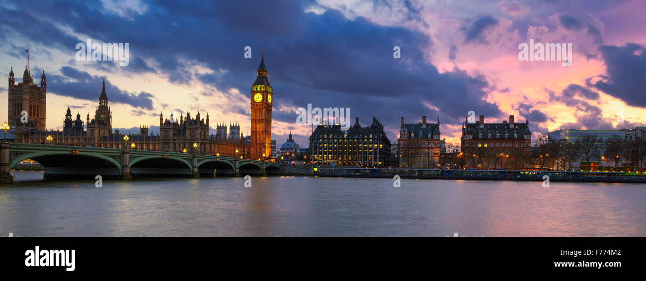 Panoramic view of london hi-res stock photography and images - Alamy