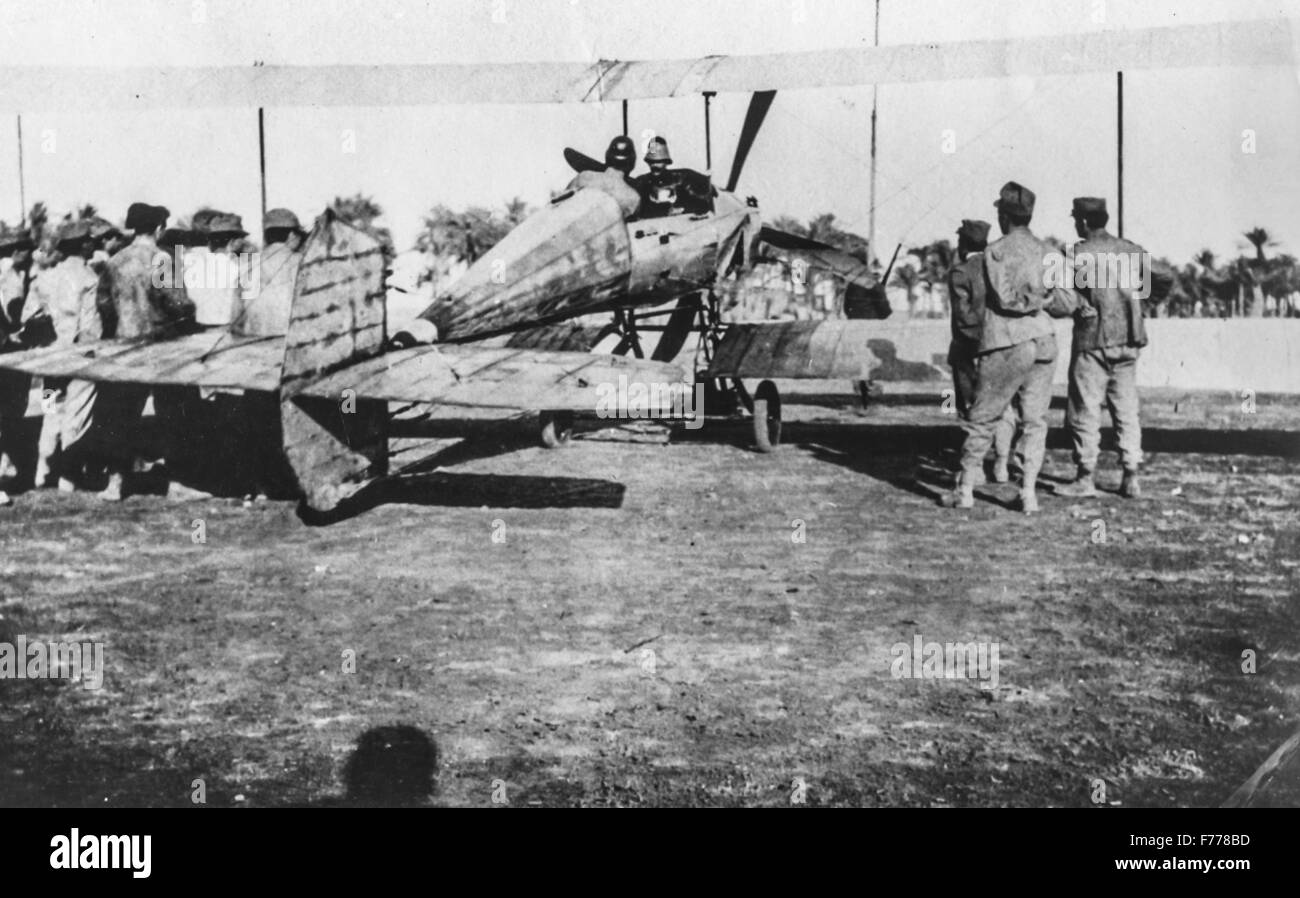 Italian aircraft used for aerial photography in Tripoli,Libya,1911 ...