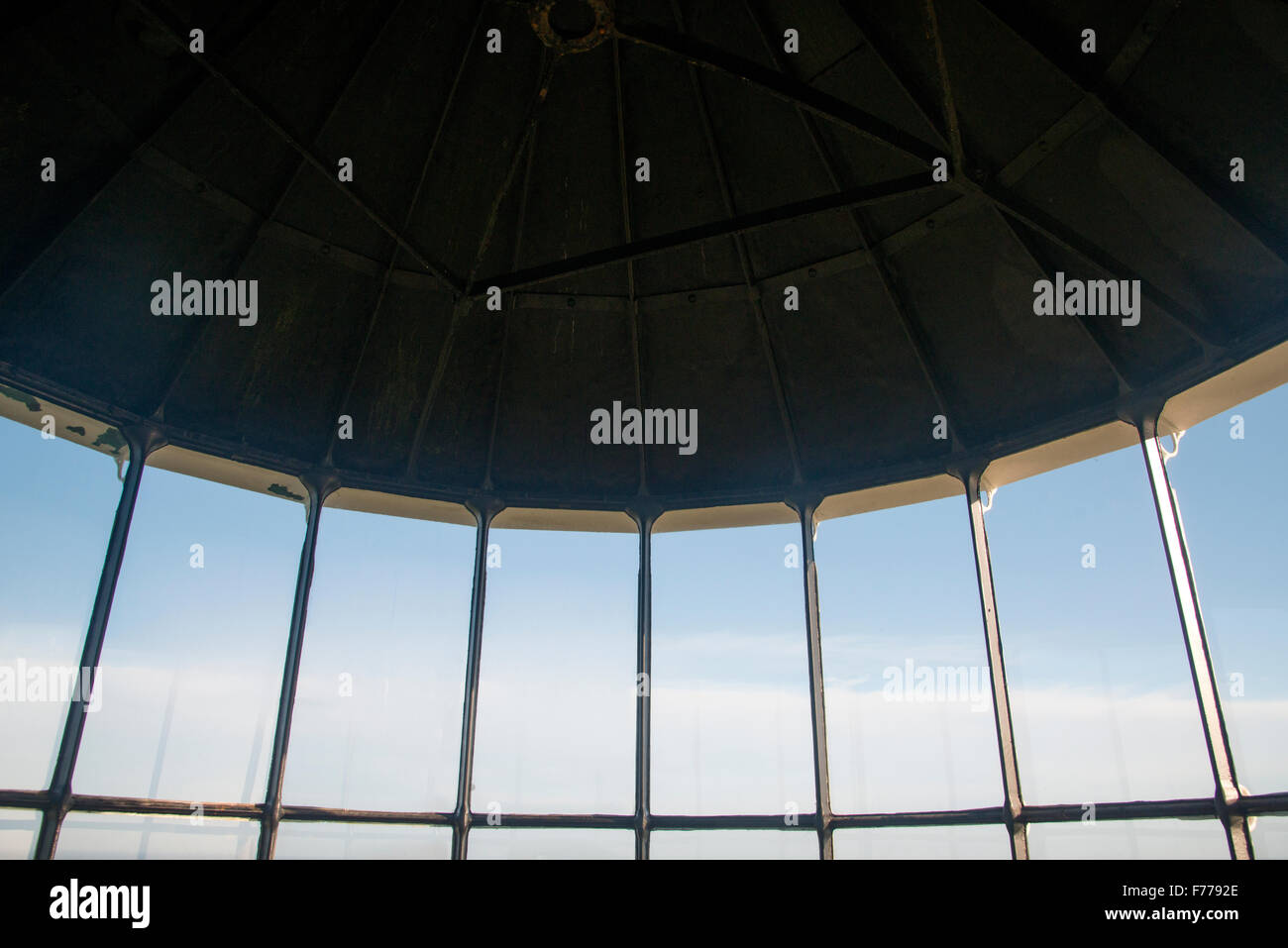 Inside top of lighthouse hi-res stock photography and images - Alamy