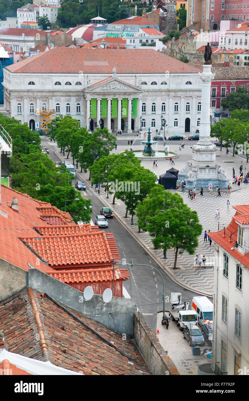 Placa rossio hi-res stock photography and images - Alamy