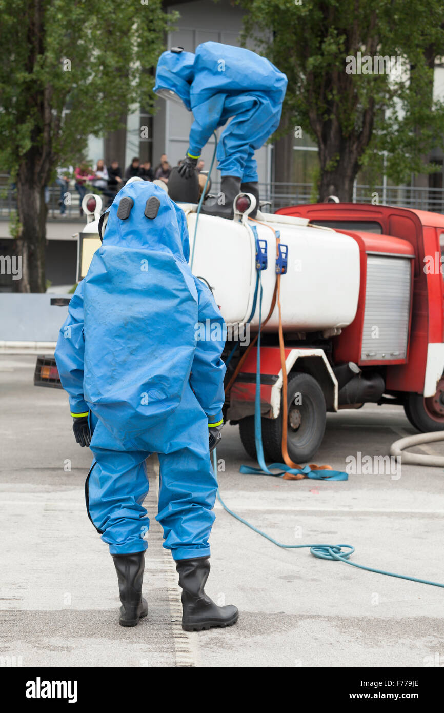 Hazardous chemical spill hi-res stock photography and images - Alamy