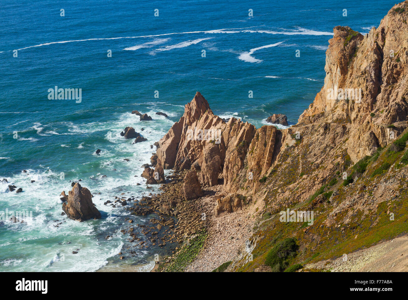 Cabo da roca, Portugal Stock Photo - Alamy