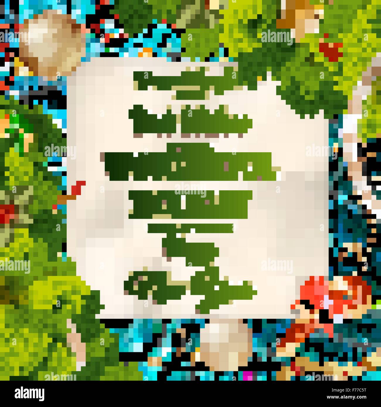 Christmas silver blue tinsel Stock Vector Images - Alamy