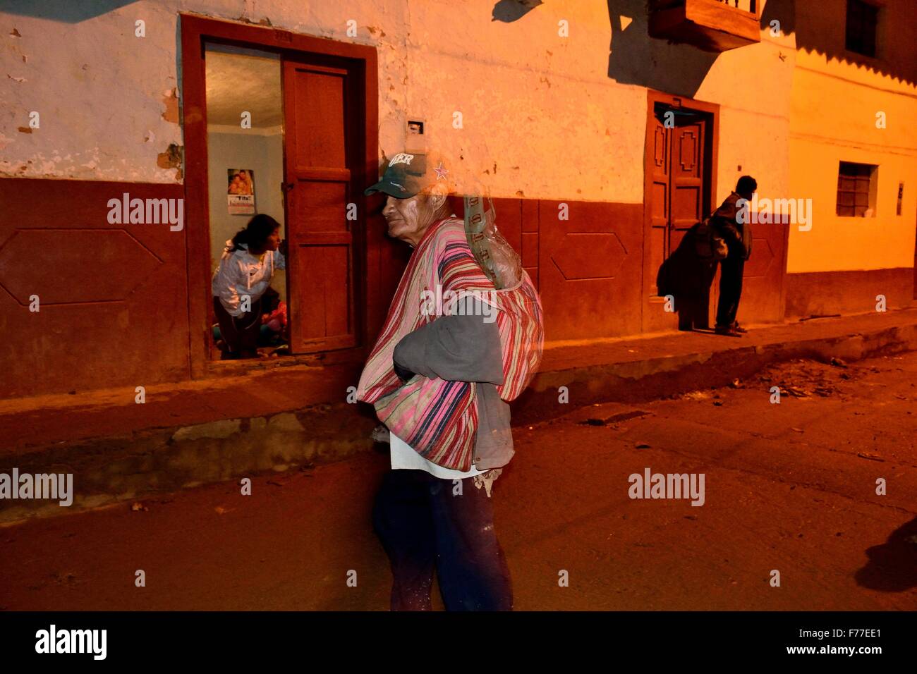 Traditional house in AYABACA . Department of Piura .PERU Stock Photo ...