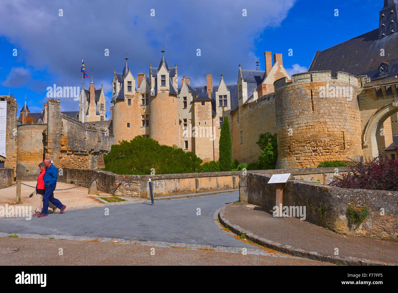 Chateau de montreuil bellay hi-res stock photography and images - Alamy