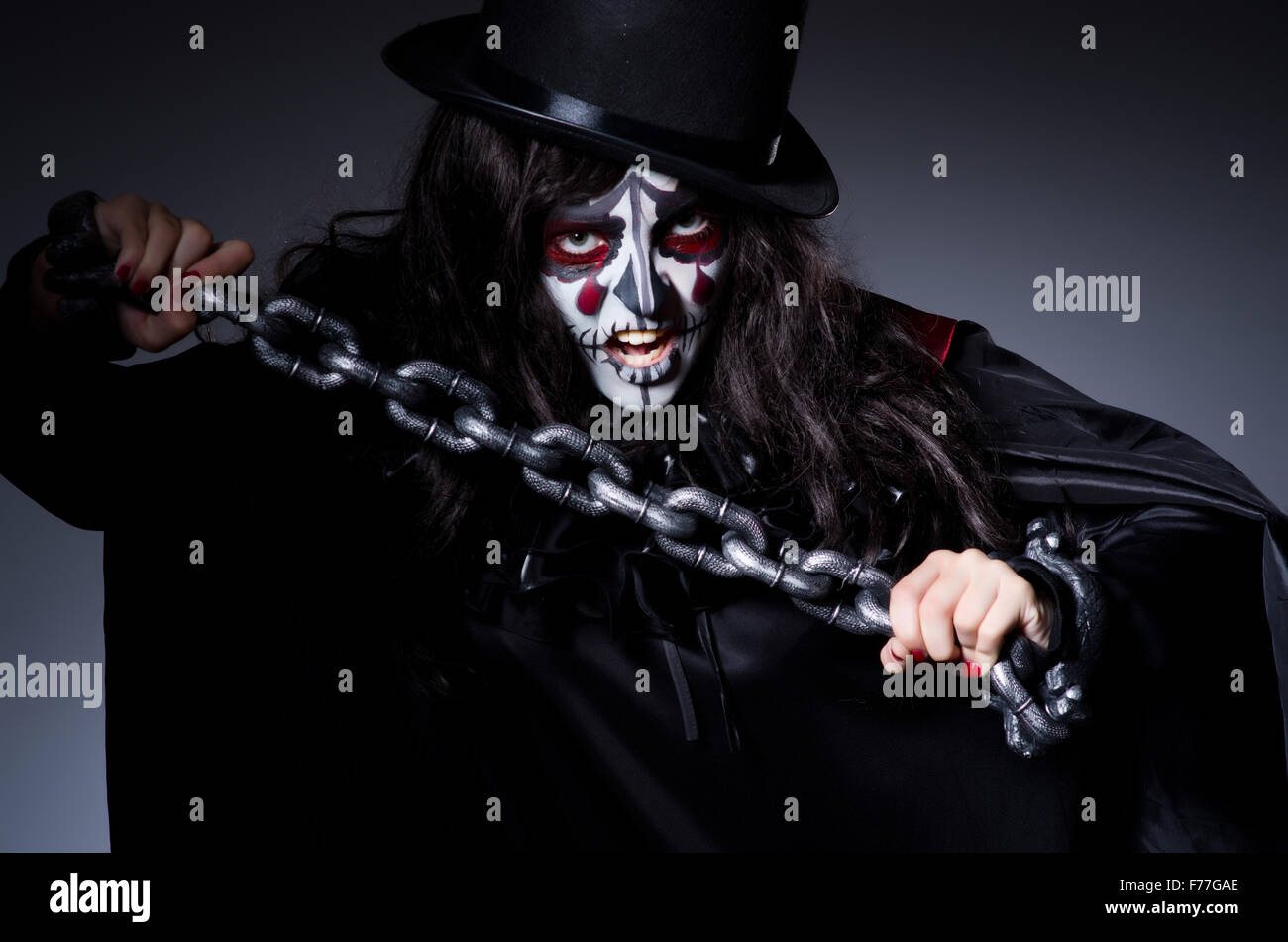 Chained Demon High Resolution Stock Photography and Images - Alamy