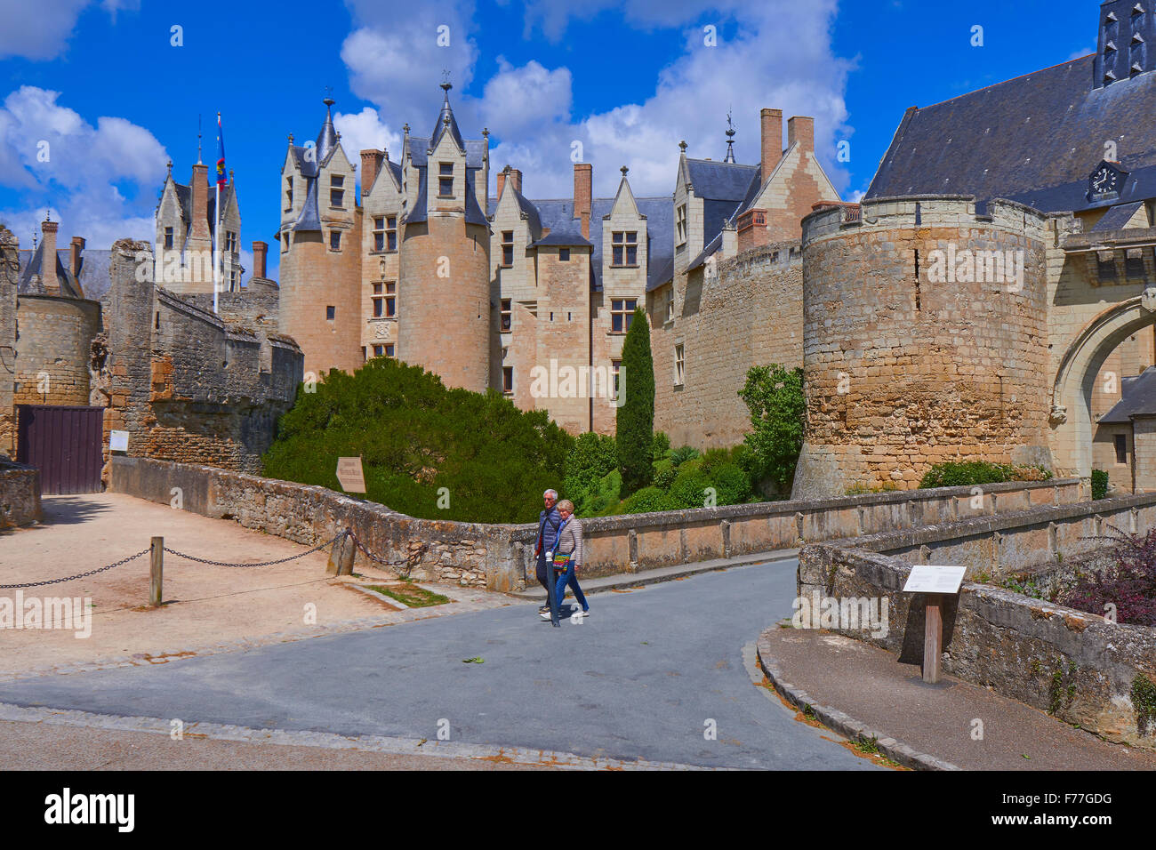 Chateau montreuil bellay france hi-res stock photography and images - Alamy