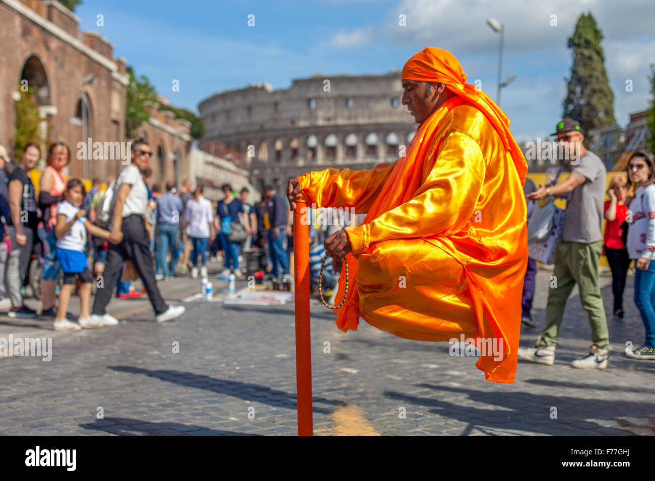 Floating Person Illusion