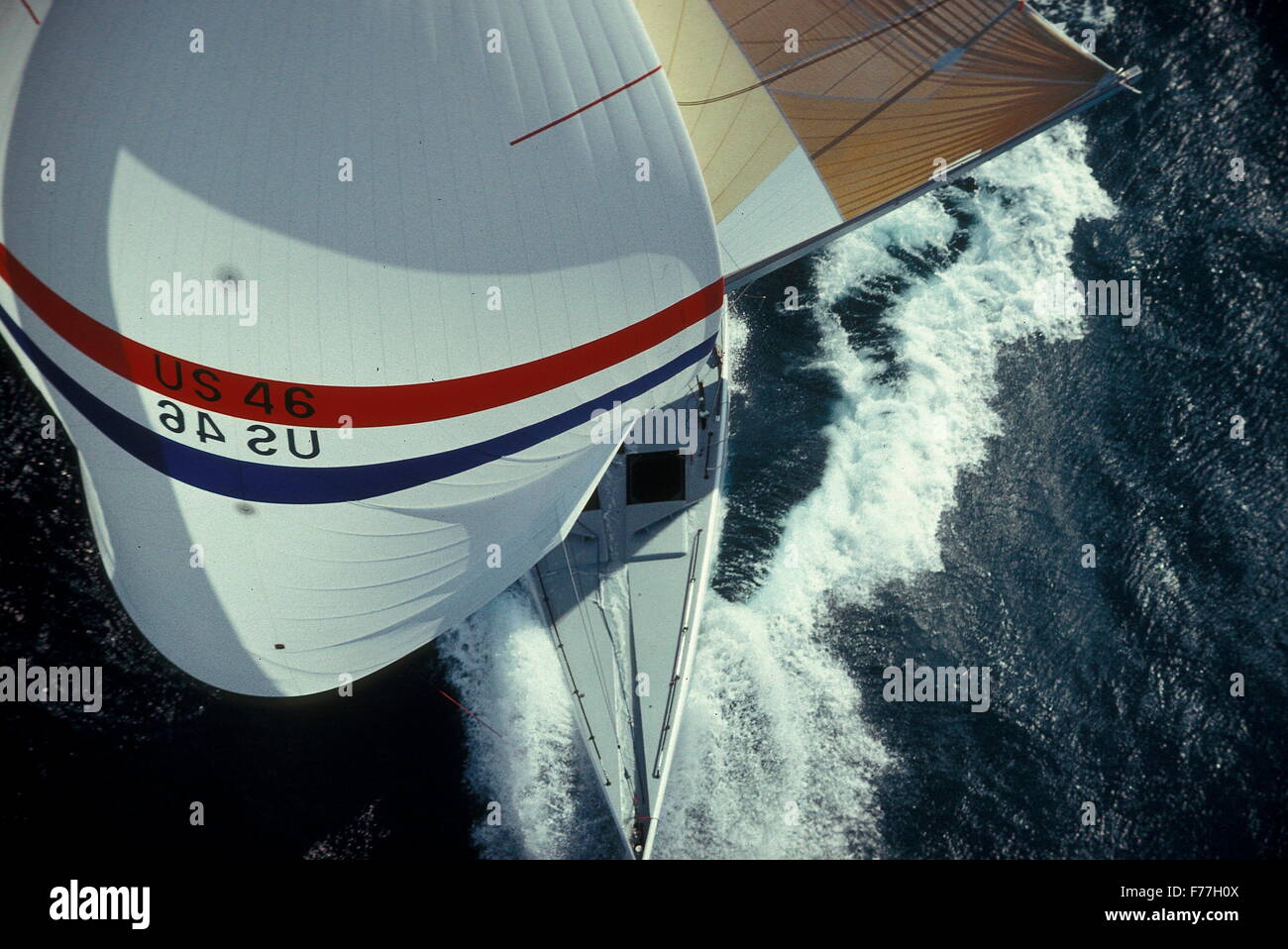 AJAXNETPHOTO - 1986. FREMANTLE, AUSTRALIA. - AMERICA'S CUP - 12 M ...