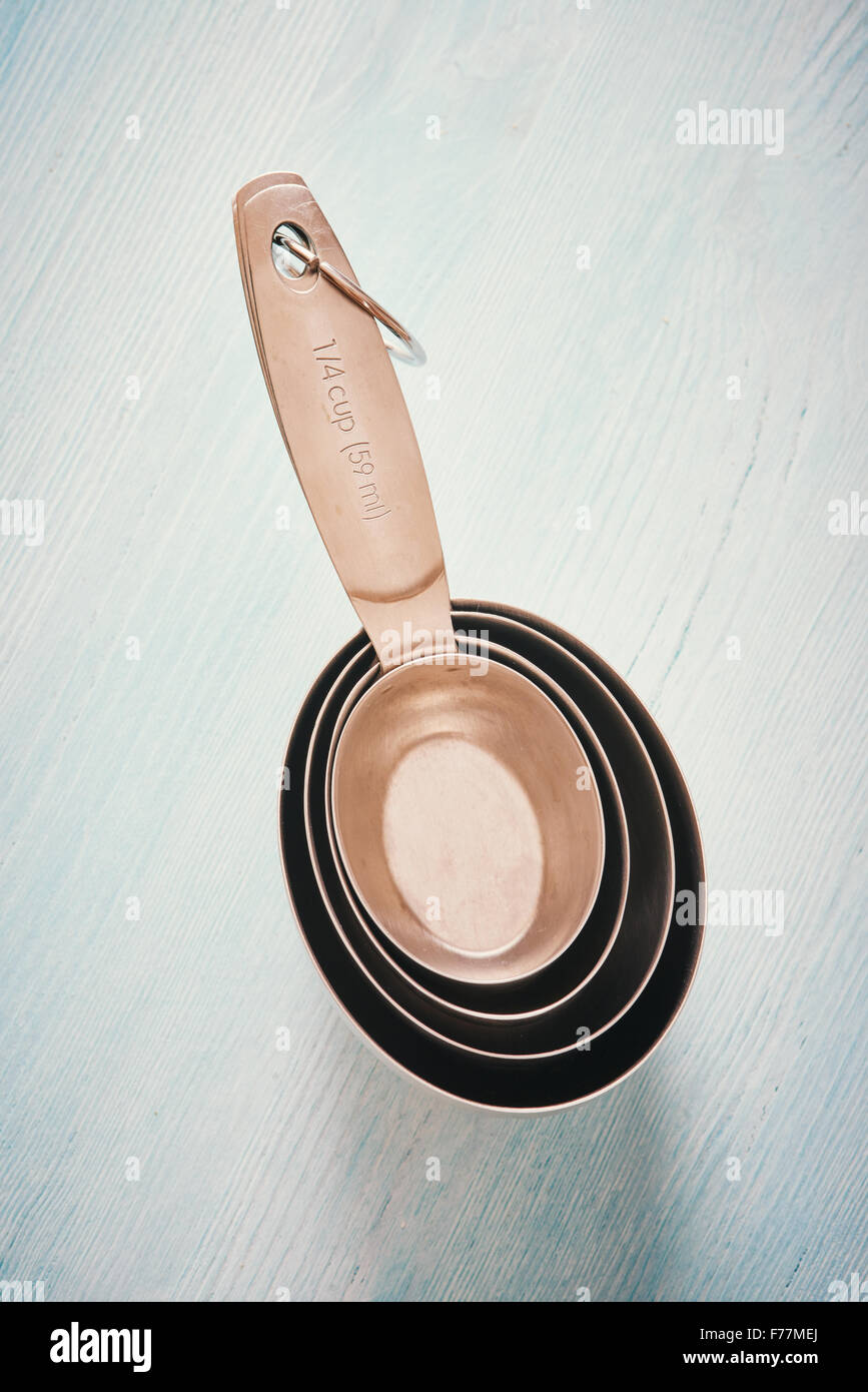 Measuring cups and spoon hi-res stock photography and images - Alamy