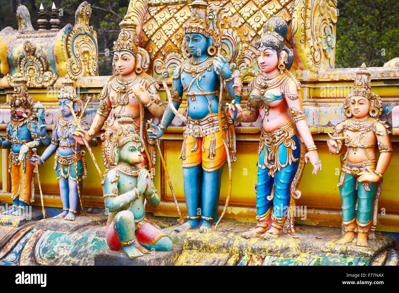 Sri Lanka - Hindu temple near Nuwara Eliya Stock Photo - Alamy