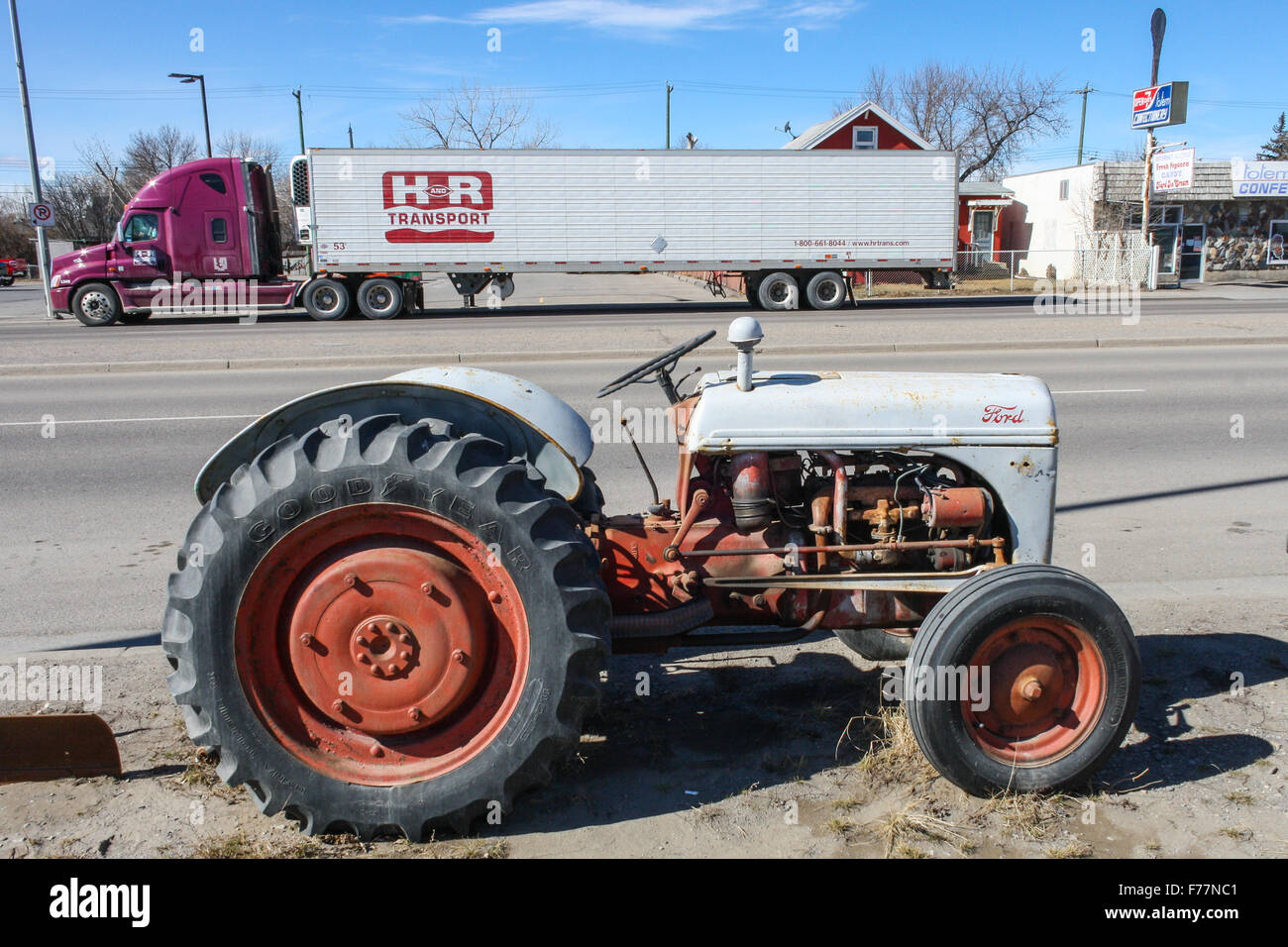 Grey Fergie Tractor High Resolution Stock Photography and Images - Alamy