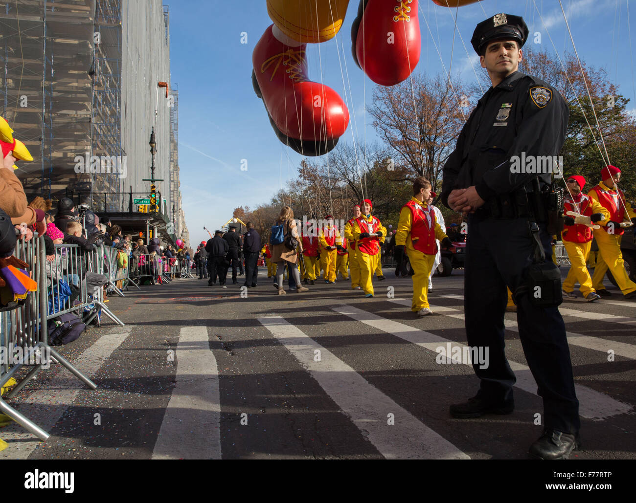 New York, USA. 26th November, 2015. The NYPD and New York City task ...