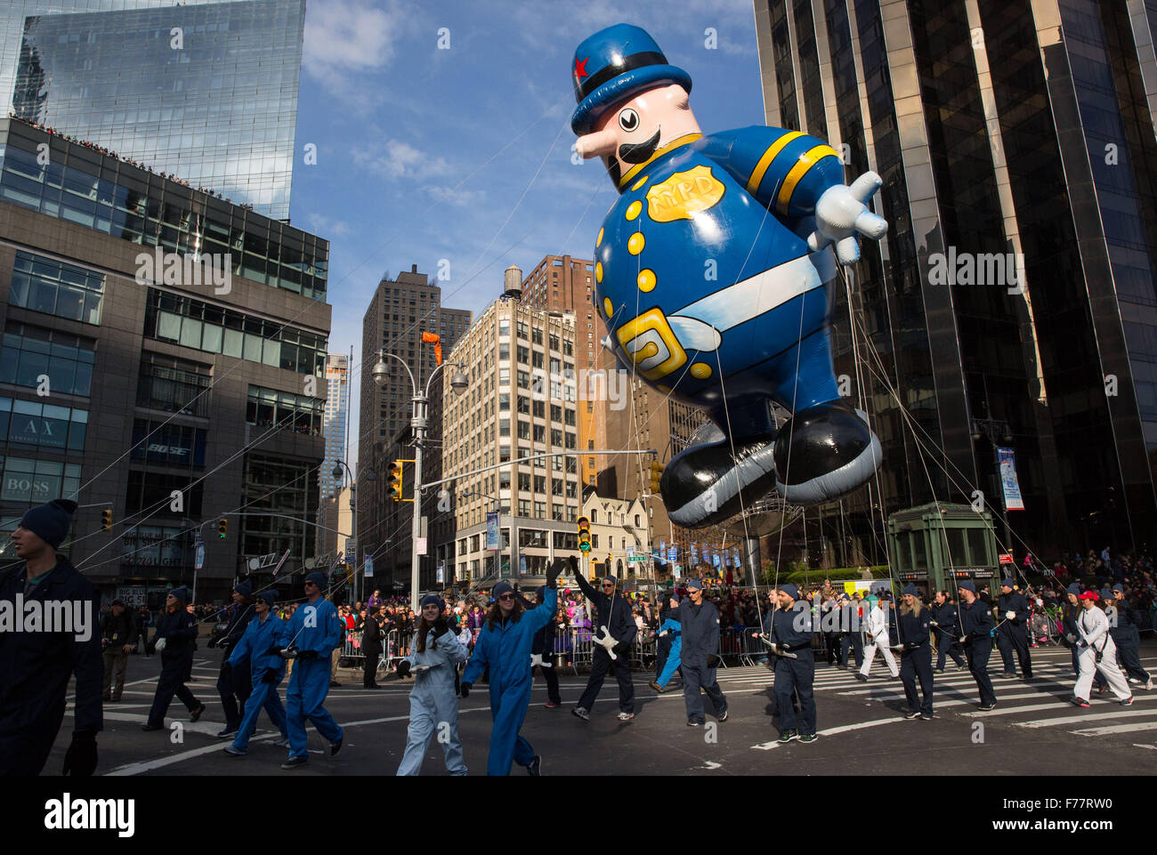 New York, USA. 26th November, 2015. The NYPD and New York City task ...