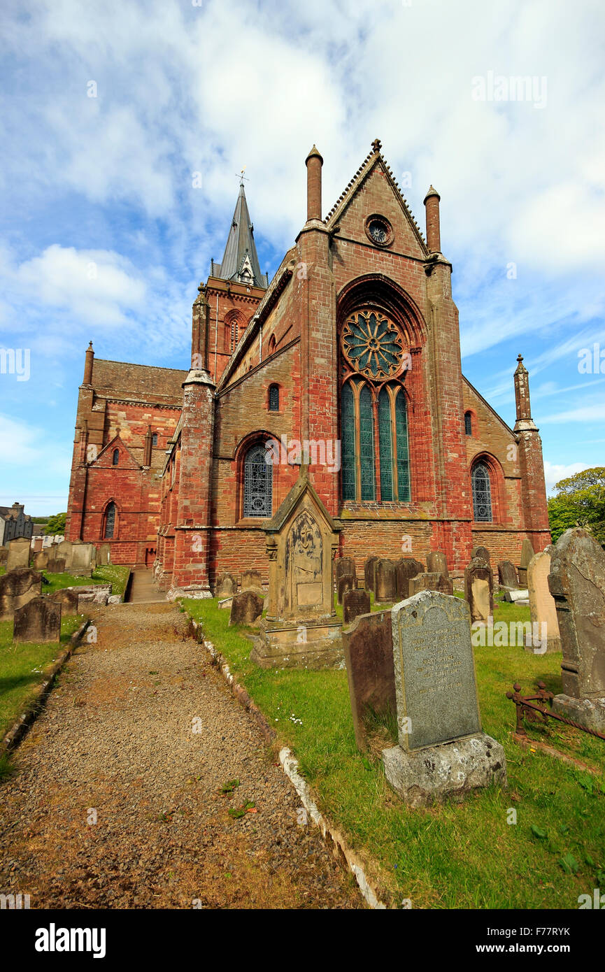 St Magnus Cathedral, Kirkwall, Orkney Islands, Scotland, UK Stock Photo - Alamy