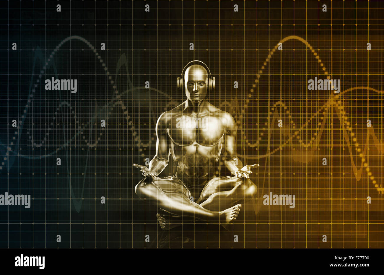 Immersive Music Experience and Performance as a Concept Stock Photo - Alamy