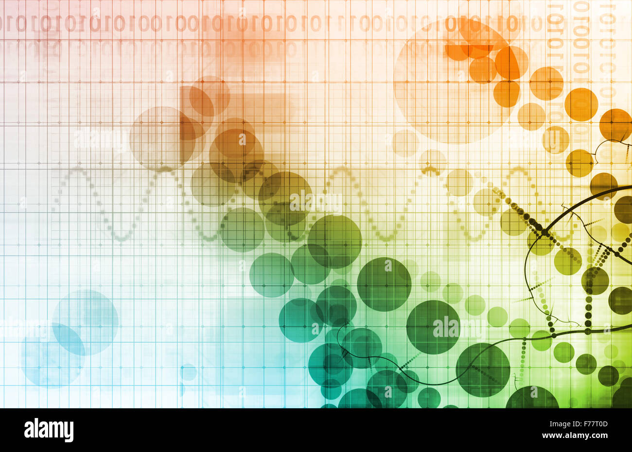 Healthcare Science and Technology Software Background Art Stock Photo ...