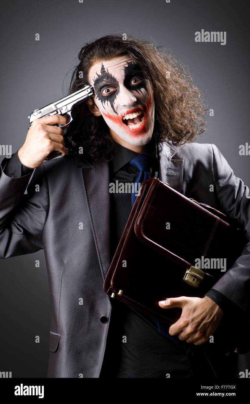 The joker gun hi-res stock photography and images - Alamy