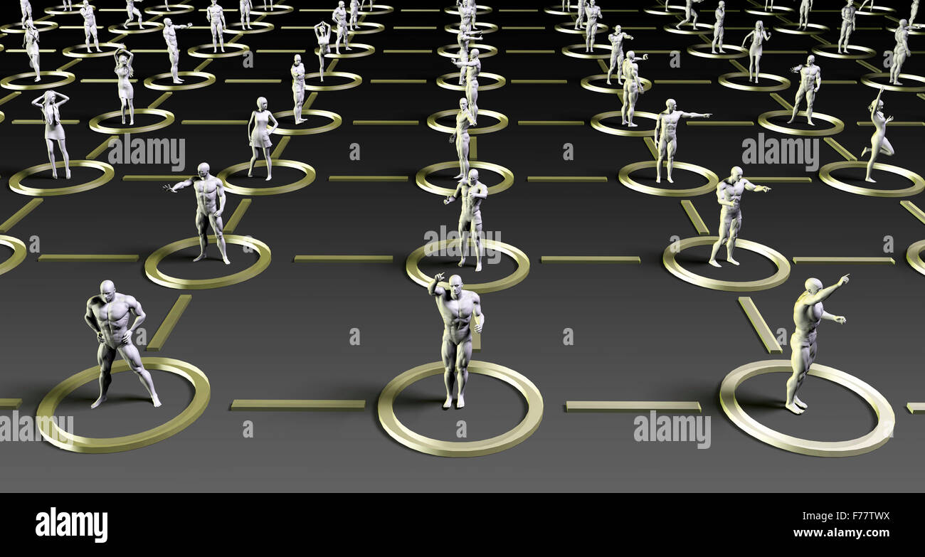 Social Interaction Online with People and Friends Stock Photo - Alamy