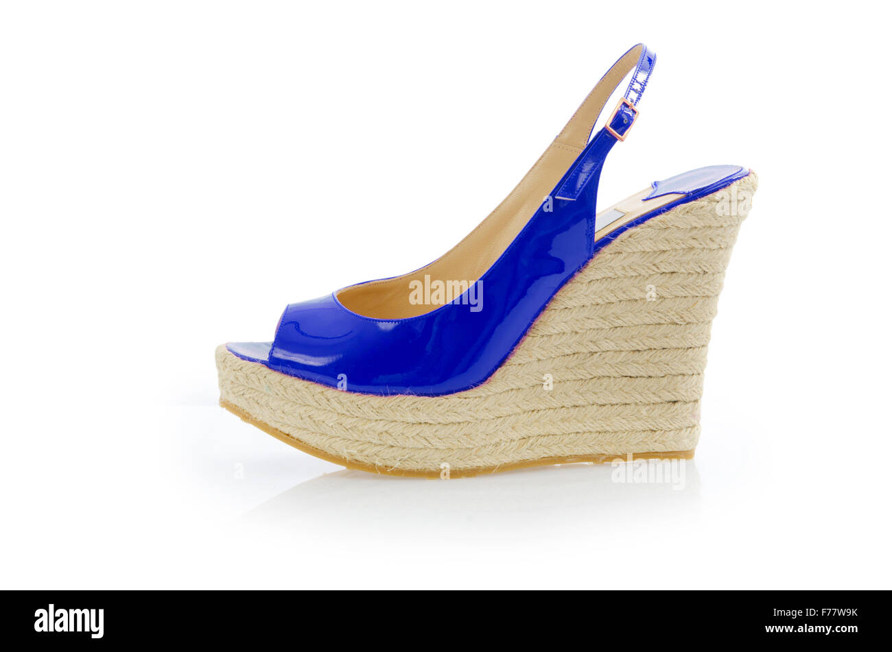 Woman shoes isolated on white Stock Photo - Alamy