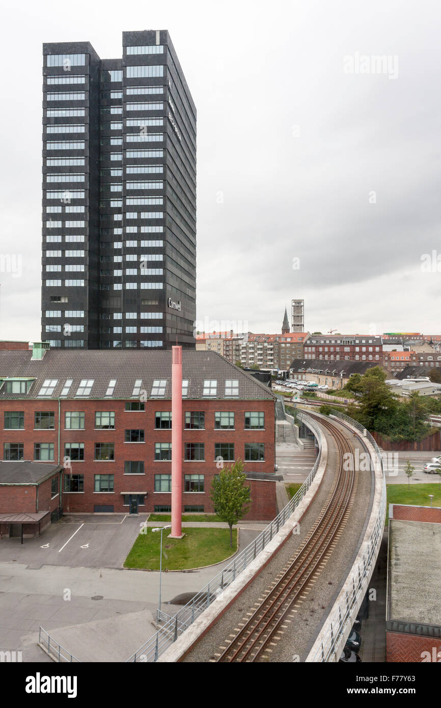 Aarhus City Tower designed by architecture firm Arkitema and housing ...