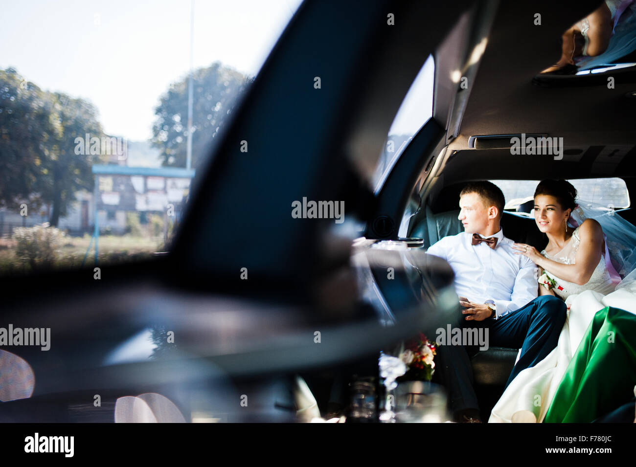 Stretch limousine interior hi-res stock photography and images - Alamy