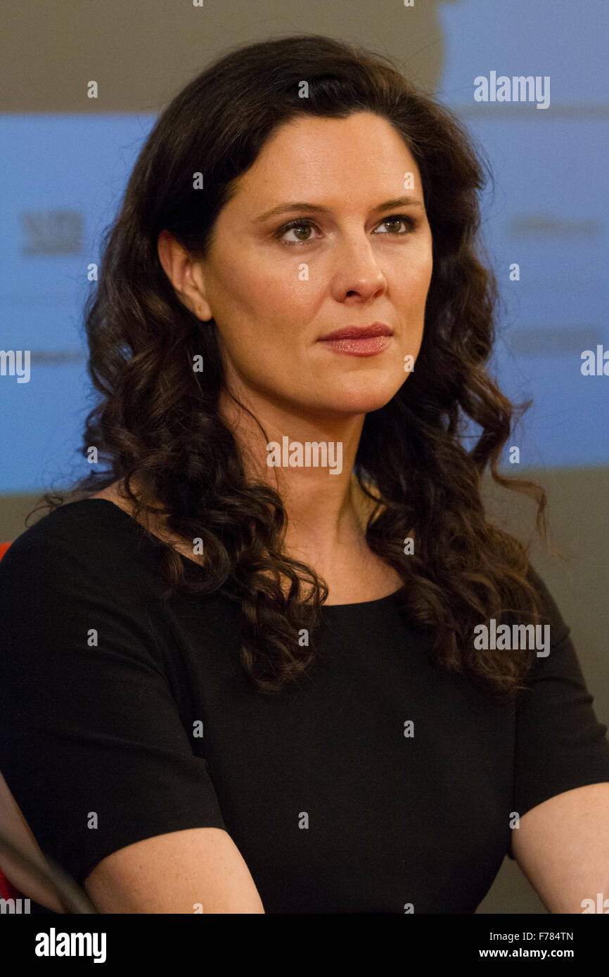 Torino, Italy, 26th November 2015. American actress Jennifer Lafleur ...