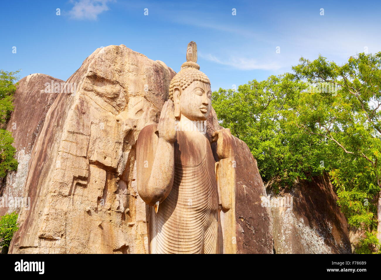 Aukana ancient rock temple hi-res stock photography and images - Alamy