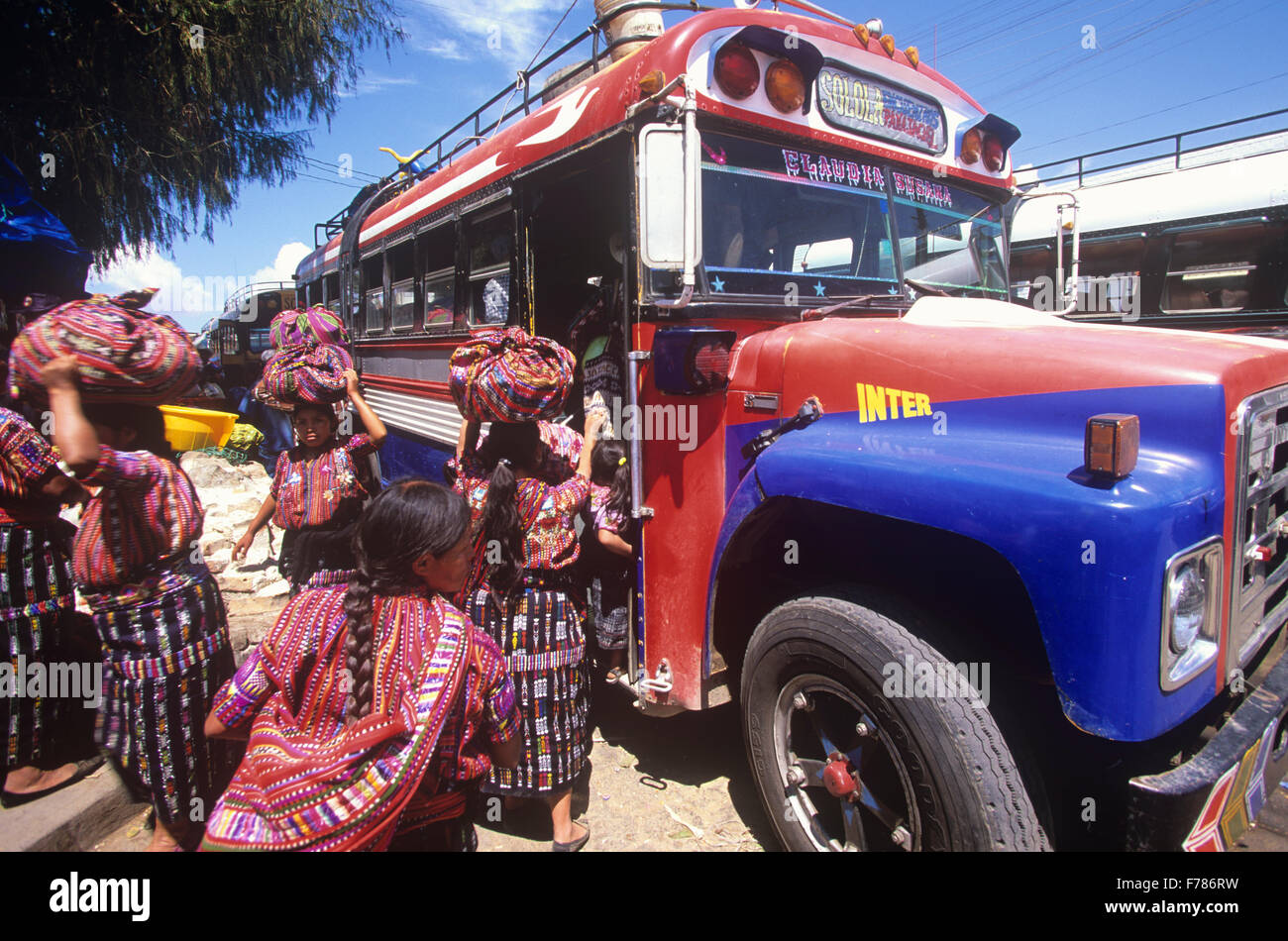 Rural buses are the primary mode of transportation for the Indians of ...