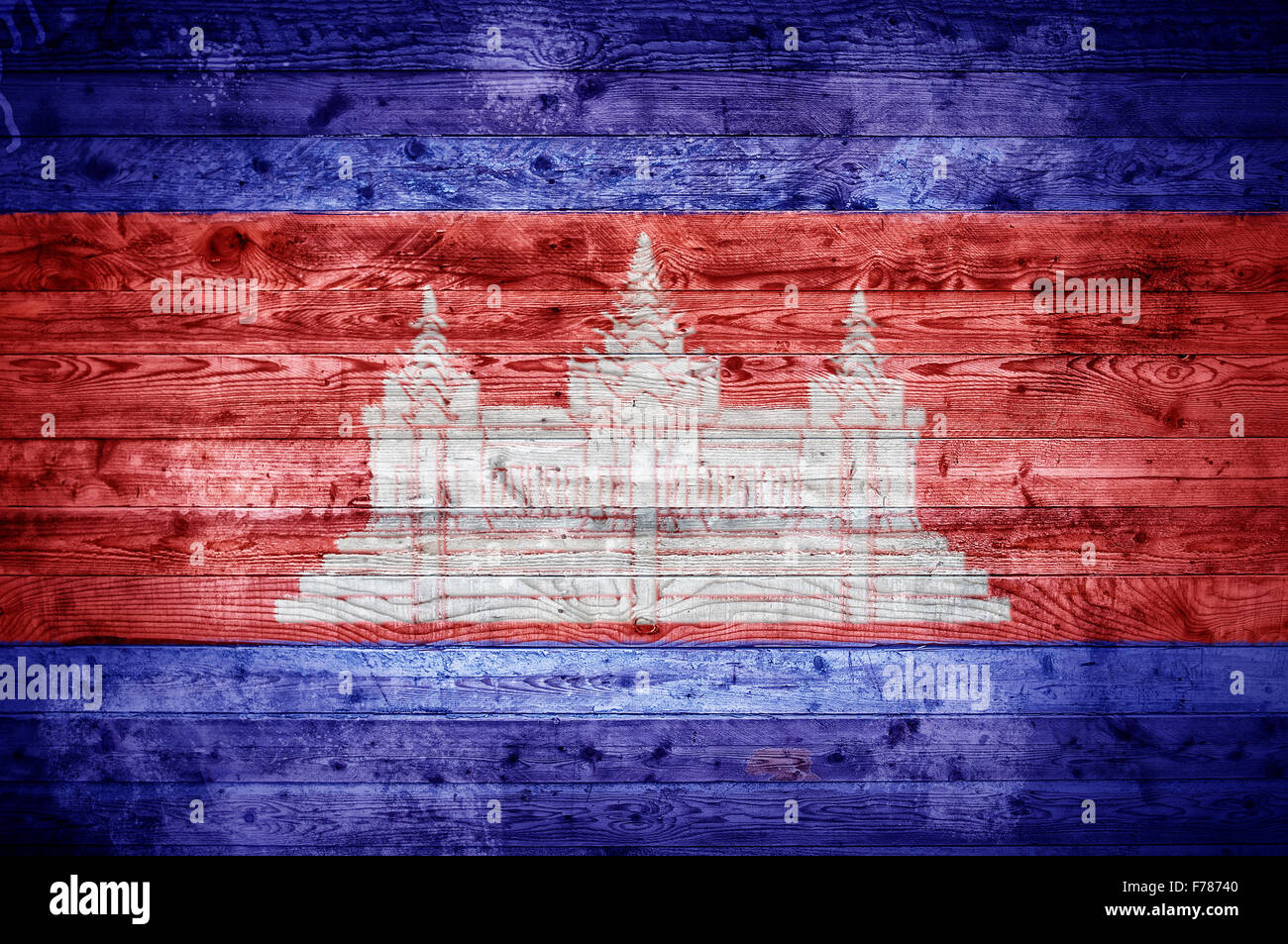 Cambodian flag hi-res stock photography and images - Alamy