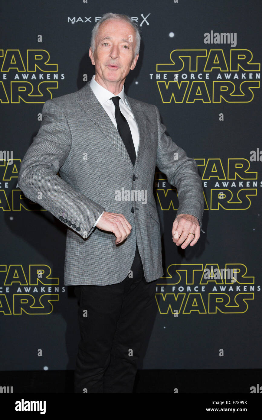 London, UK. 26 November 2015. British actor Anthony Daniels who plays ...