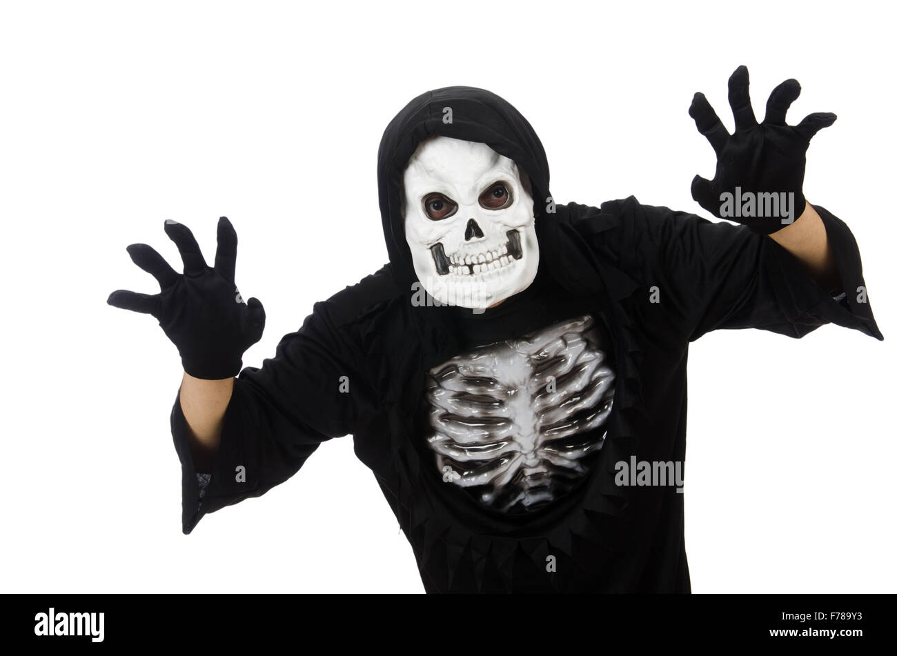 Scary man in halloween concept Stock Photo - Alamy